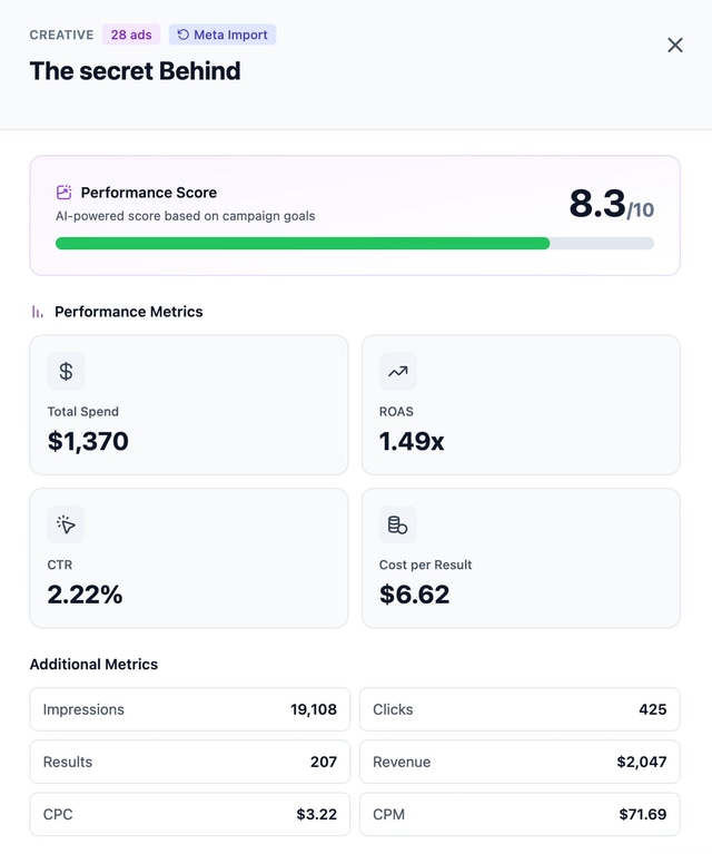 AdStellar AI | AI Ad Campaign Builder For Meta Ads
